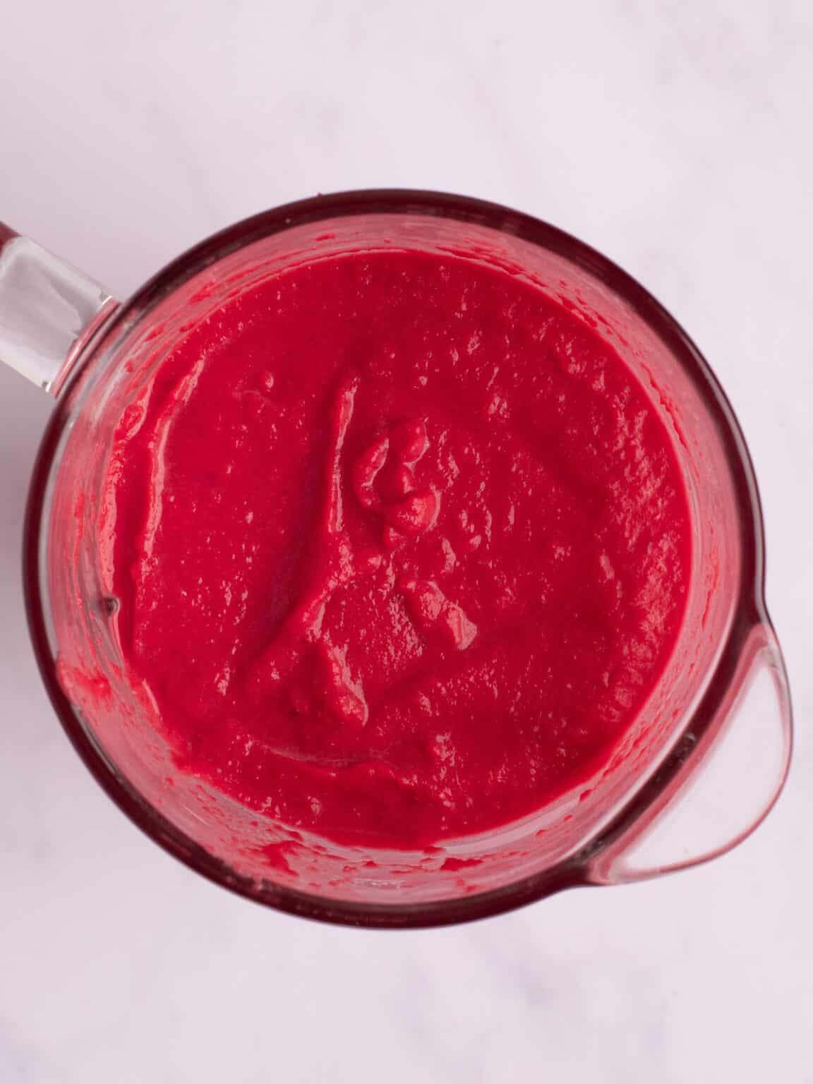 Barbie Pasta - Bright Pink Beet Sauce - It's Raining Flour