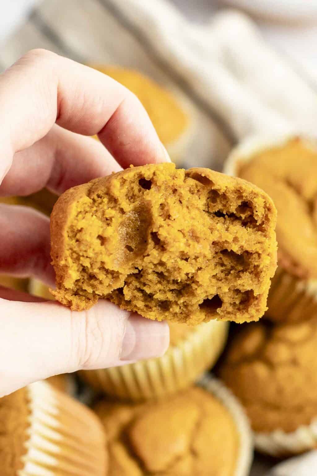 Easy Pumpkin Oat Flour Muffins – Gluten Free