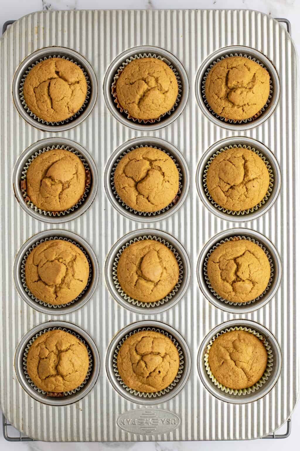 Easy Pumpkin Oat Flour Muffins – Gluten Free